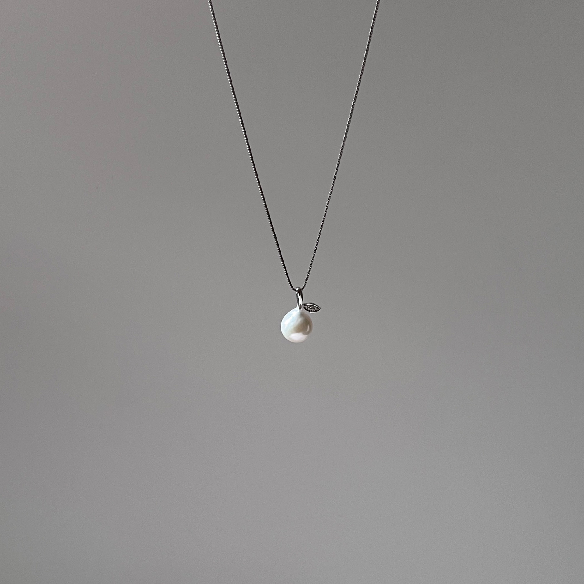 [PEAR] Freshwater Pearl Pendant Necklace (Baroque 10mm+) - JYNJU ...